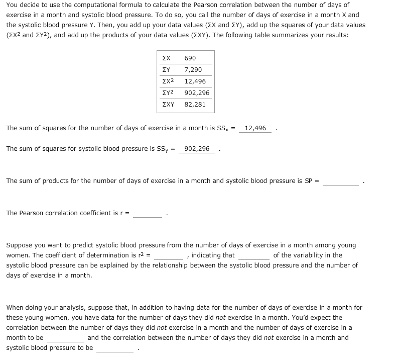 Solved: You Decide To Use The Computational Formula To Cal... | Chegg.com Solved: You Decide To Use The Computational Formula To Cal... | Chegg.com