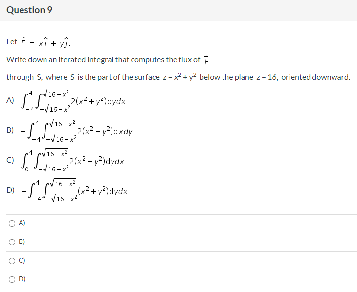 Solved 4 c) Jo Question 9 Let 7 = x + y. Write down an | Chegg.com