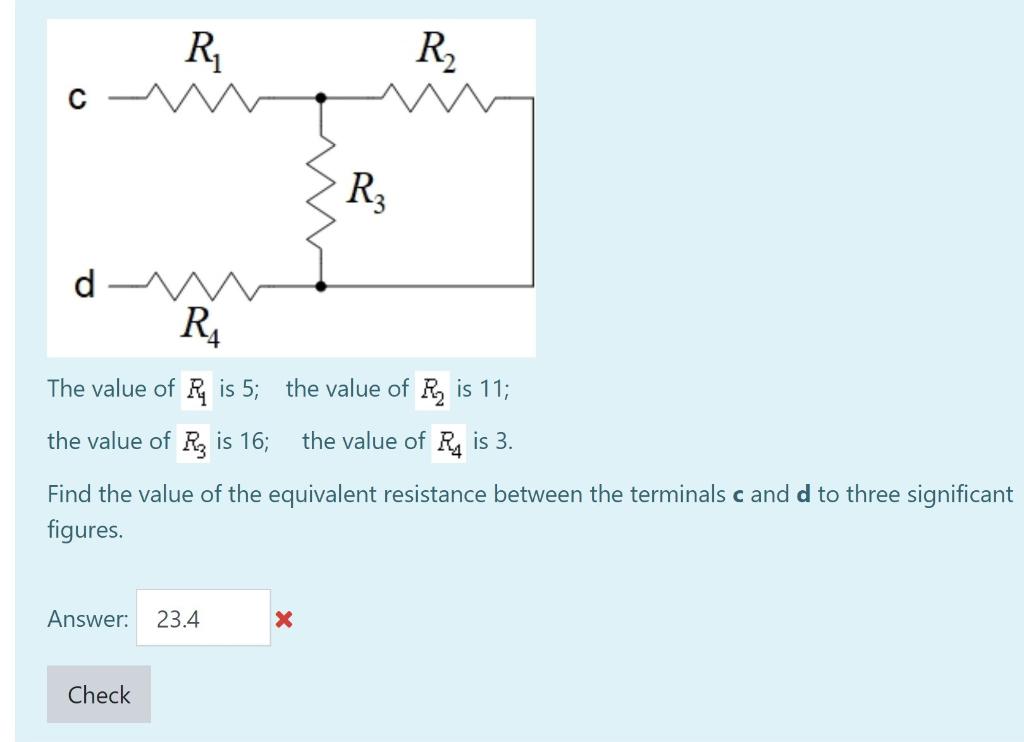 Solved a R13 is RA b The value of R13 is 5 ohms: the value | Chegg.com