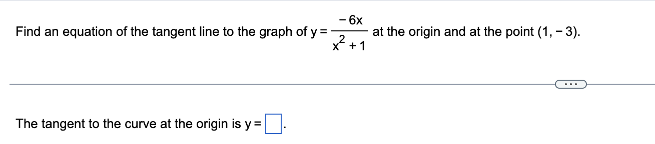 Solved Find an equation of the tangent line to the graph of | Chegg.com