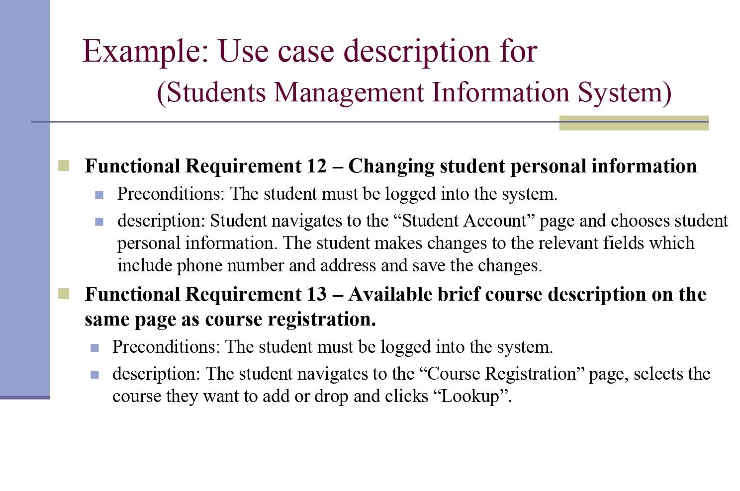 Solved Draw use case and sequence diagrams for the student | Chegg.com