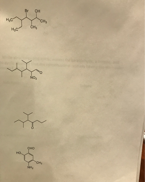 Identify all functional groups in the structure of | Chegg.com