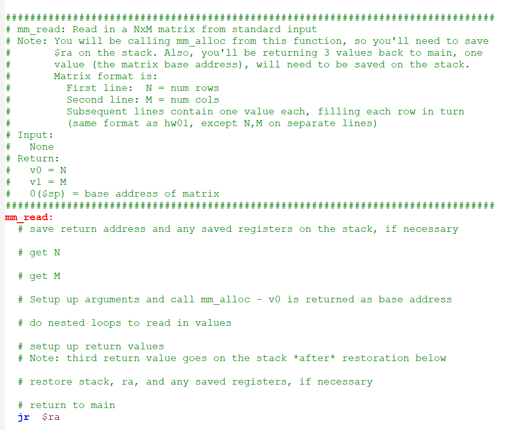 Mips Problem How Can I Read The Text File Line By