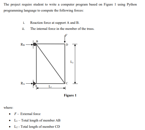 Solved The project require student to write a computer | Chegg.com