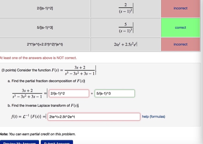 Solved Consider the function F(s) = 3s + 2/s^3 -3s^2 + 3s - | Chegg.com