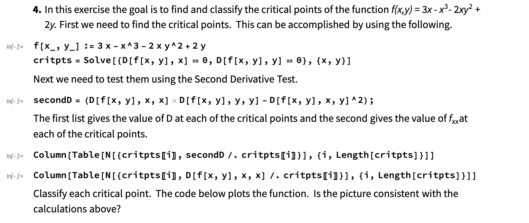 4. In this exercise the goal is to find and classify | Chegg.com 4. In this exercise the goal is to find and classify | Chegg.com