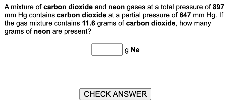 Solved A mixture of argon and hydrogen gases, at a total | Chegg.com
