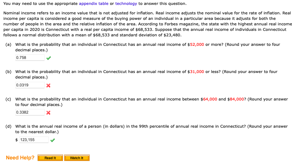 Solved You may need to use the appropriate appendix table or | Chegg.com