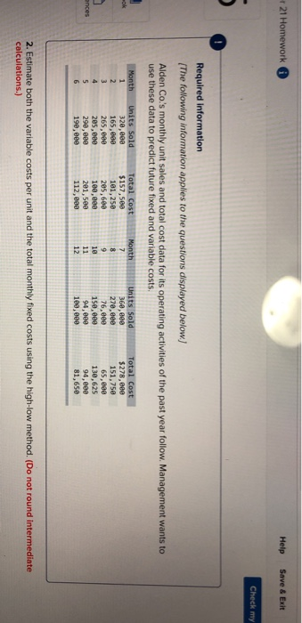 Solved r 21 Homework Help Save & Exit Check my Required | Chegg.com