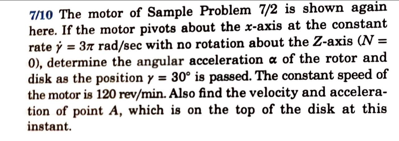 [Solved]: 7/2 Repeat the experiment of Prob. 7/1 but use a