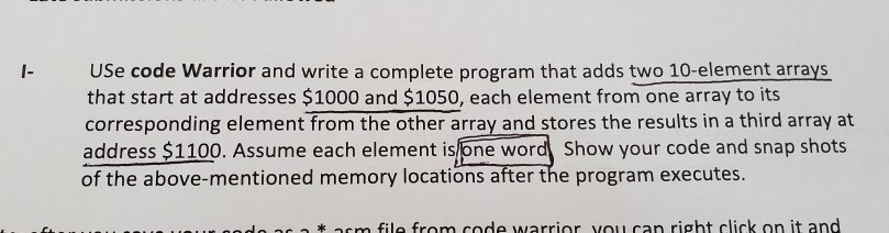 We Are Using Hcs12 Assembly I Have An Idea As To How