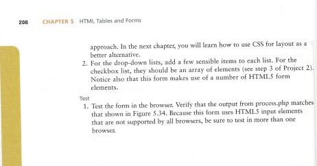 HTML/CSS help. I need help with writing a form. I | Chegg.com