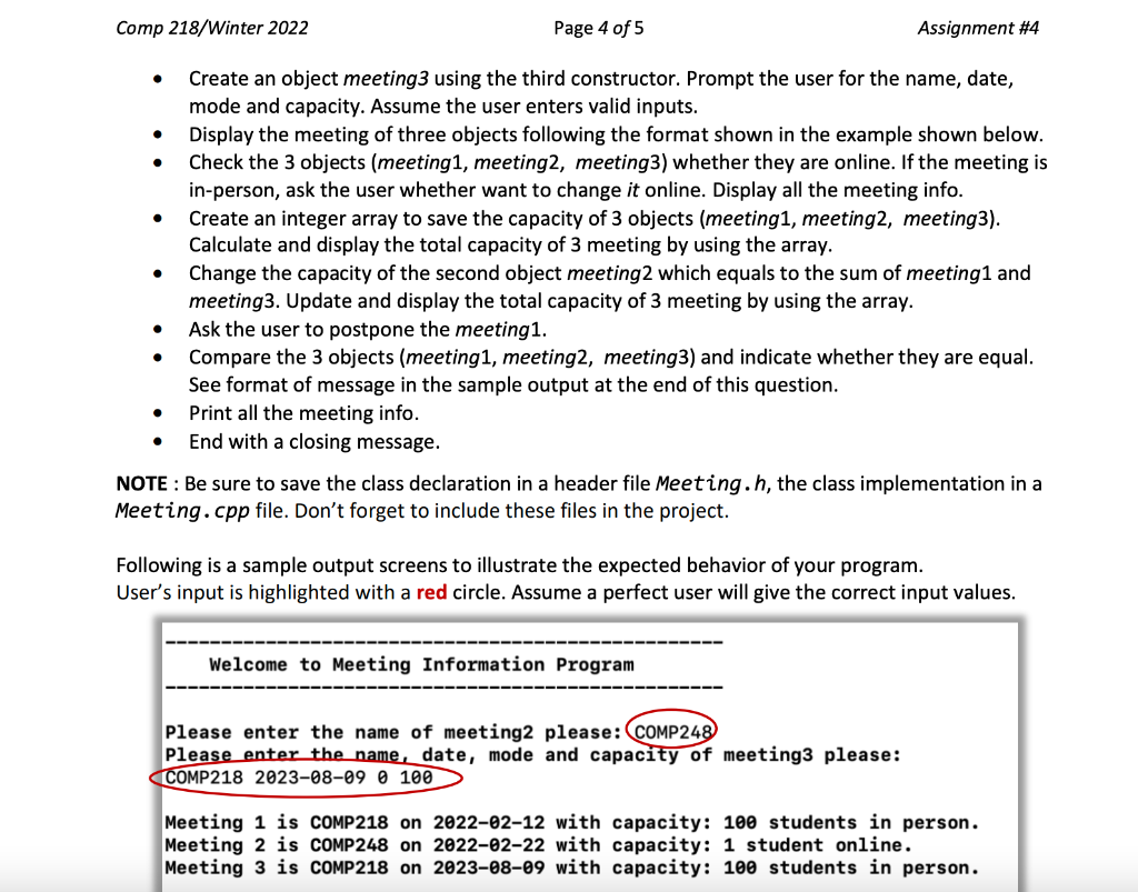 Solved Question 2 Implementing A Class 14 Pts A A 
