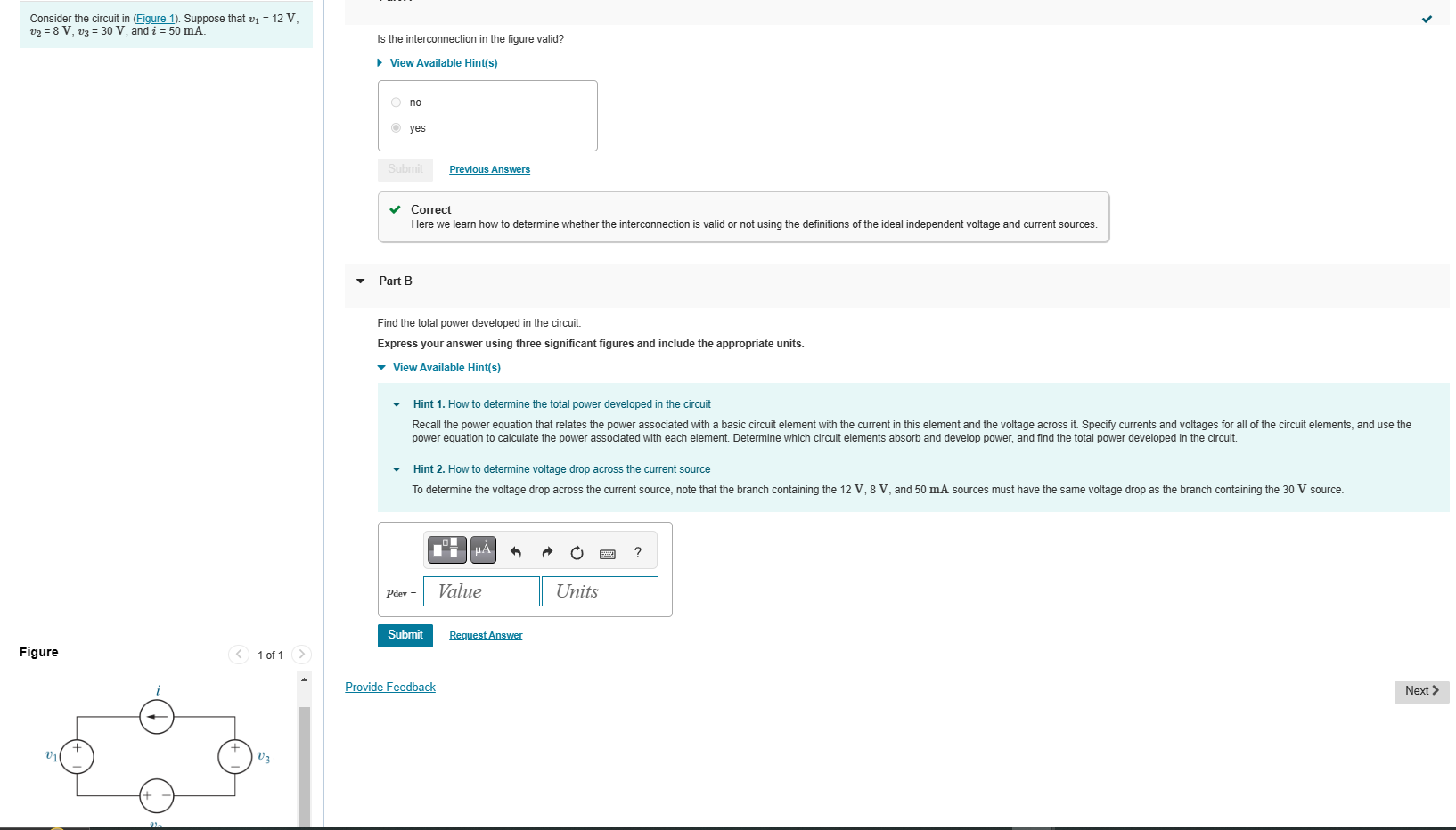 Solved Is the interconnection in the figure valid?View | Chegg.com