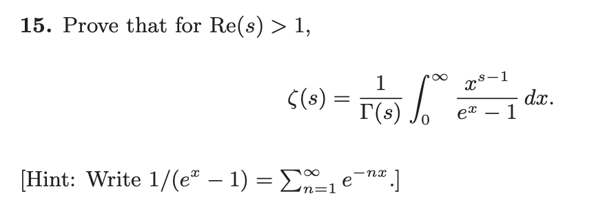 Solved The previous exercise that can serve as a hint is as | Chegg.com