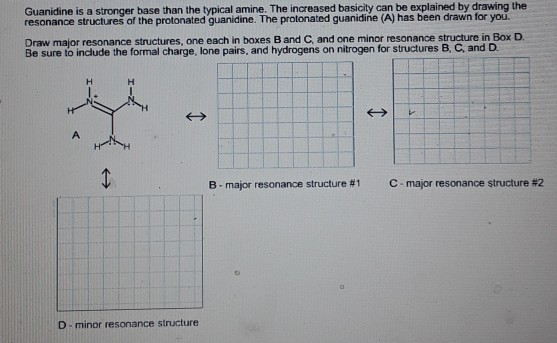 Solved Guanidine is a stronger base than the typical amine. | Chegg.com