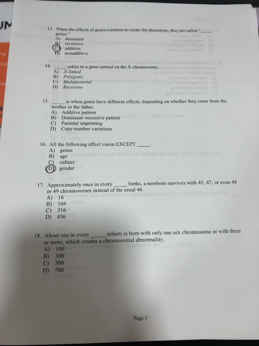 Solved 16. In order to understand the emotions, impulses, | Chegg.com