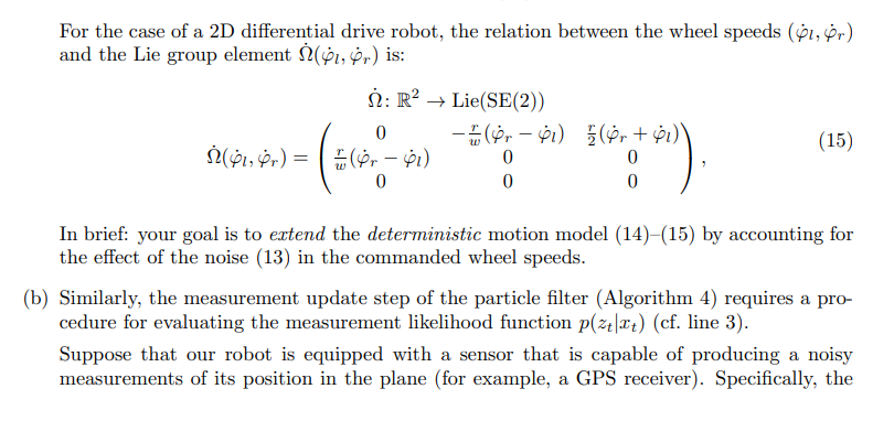 Solved Using (13), derive a generative description for | Chegg.com