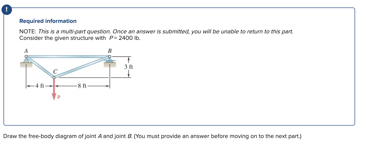 Solved Required information NOTE: This is a multi-part | Chegg.com