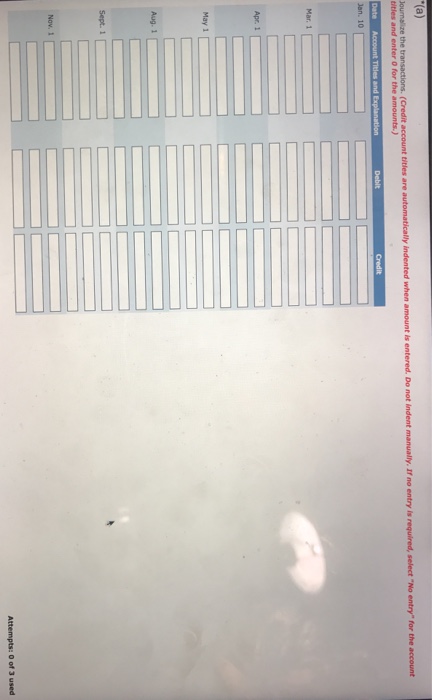 Solved Problem 11-1A (Part Level Submission) DeLong | Chegg.com