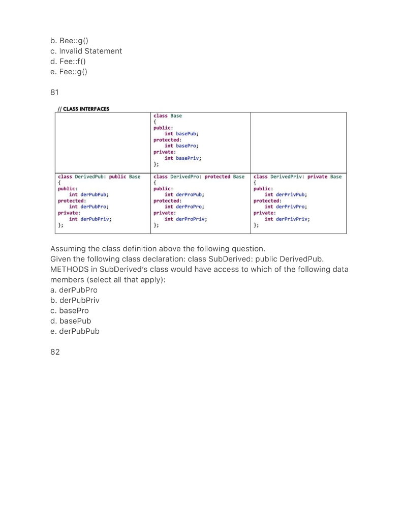 Solved 66 The following code represents which sorting | Chegg.com