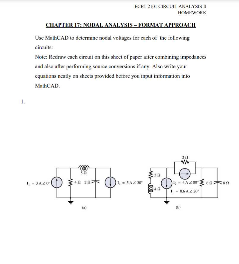 Solved ECET 2101 CIRCUIT ANALYSIS II HOMEWORK CHAPTER 17: | Chegg.com