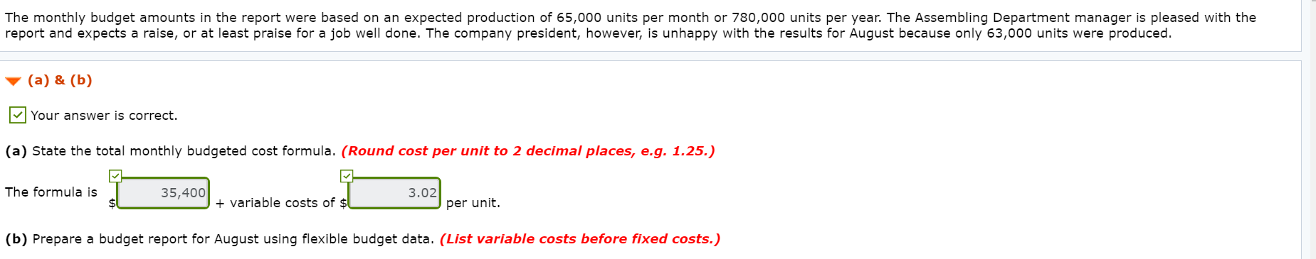 Solved Problem 25-03A a, bi, c (Part Level Submission) | Chegg.com