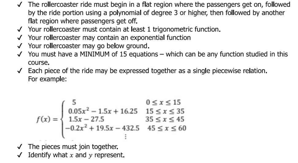 Solved Can you help me design a rollercoaster on demos, | Chegg.com