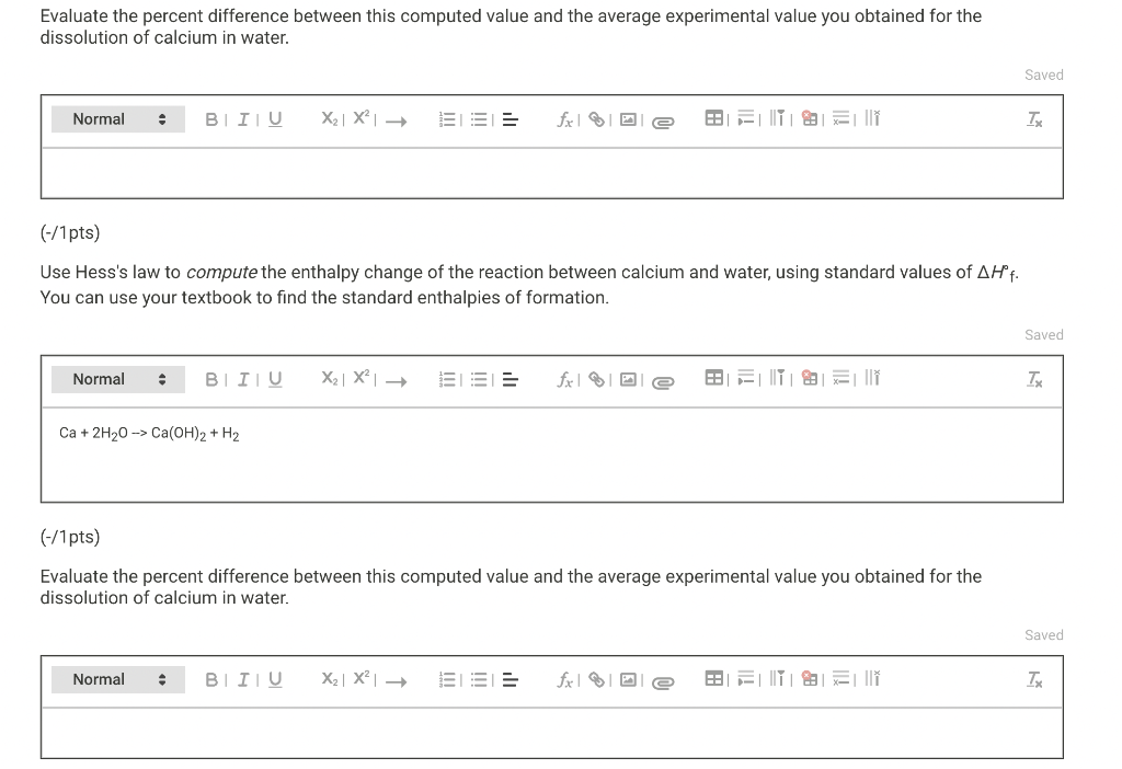 Enthalpy of Dissolution in Water Table 4: Enthalpy of | Chegg.com