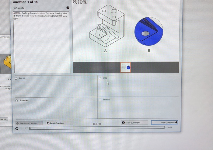 Solved Question 1 of 14 For 5 points 00002 Drafting | Chegg.com