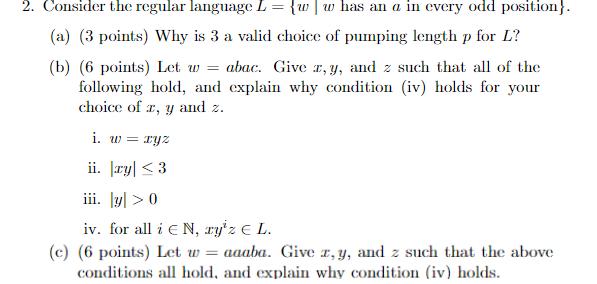 [Solved]: Consider the regular language L={ww has an a in