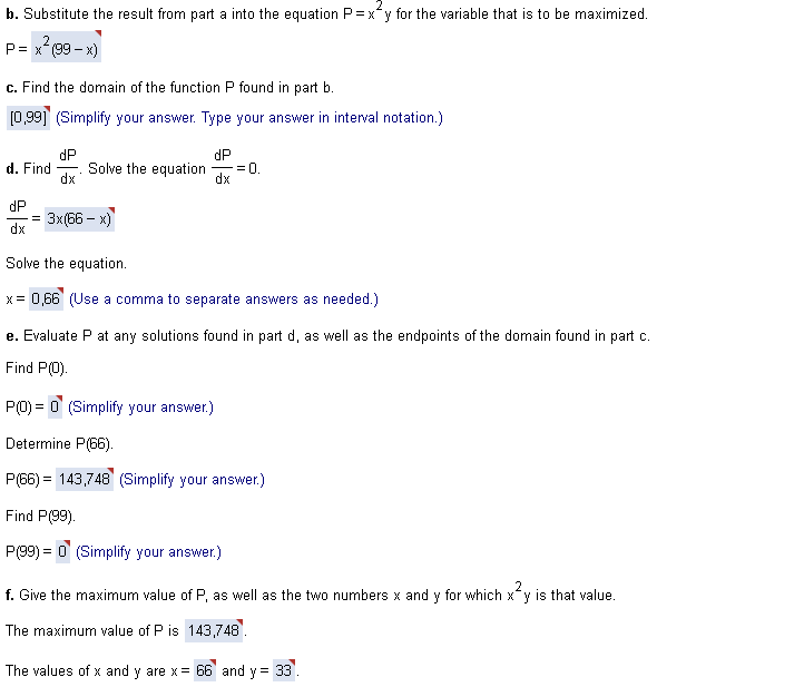 Solved Complete parts a through f below to find nonnegative | Chegg.com