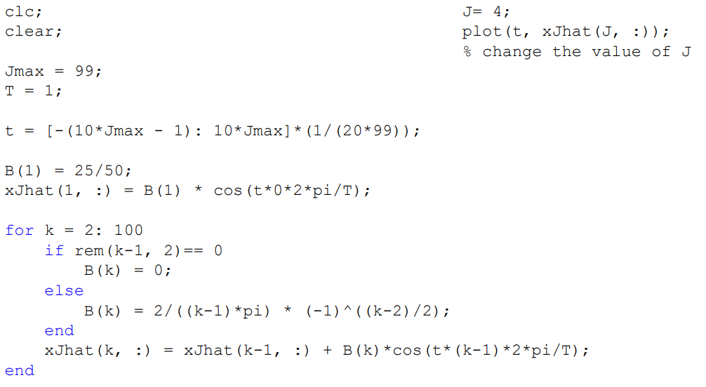 Solved Print the FS of the following continuous period | Chegg.com