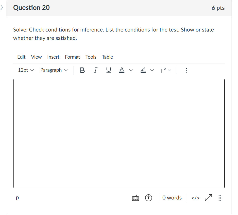 Solved Use the following for questions 16−23 A | Chegg.com