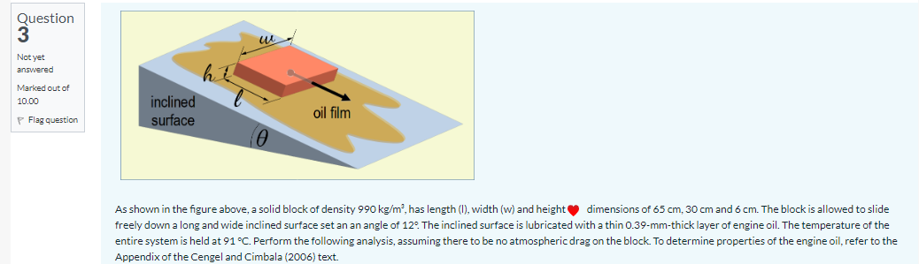 Solved As shown in the figure above, a solid block of | Chegg.com