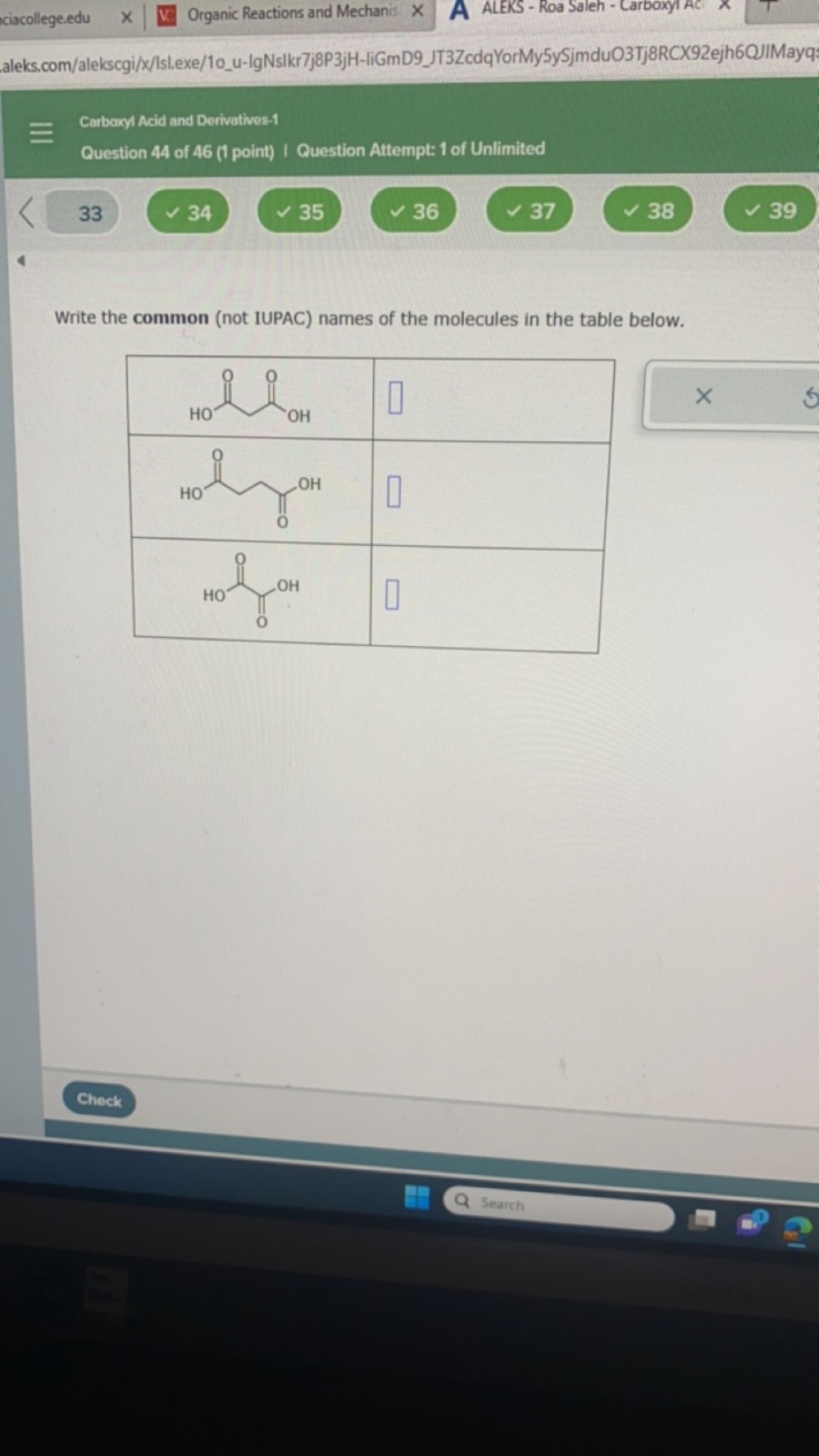 Solved Write the systematic name of each organic | Chegg.com