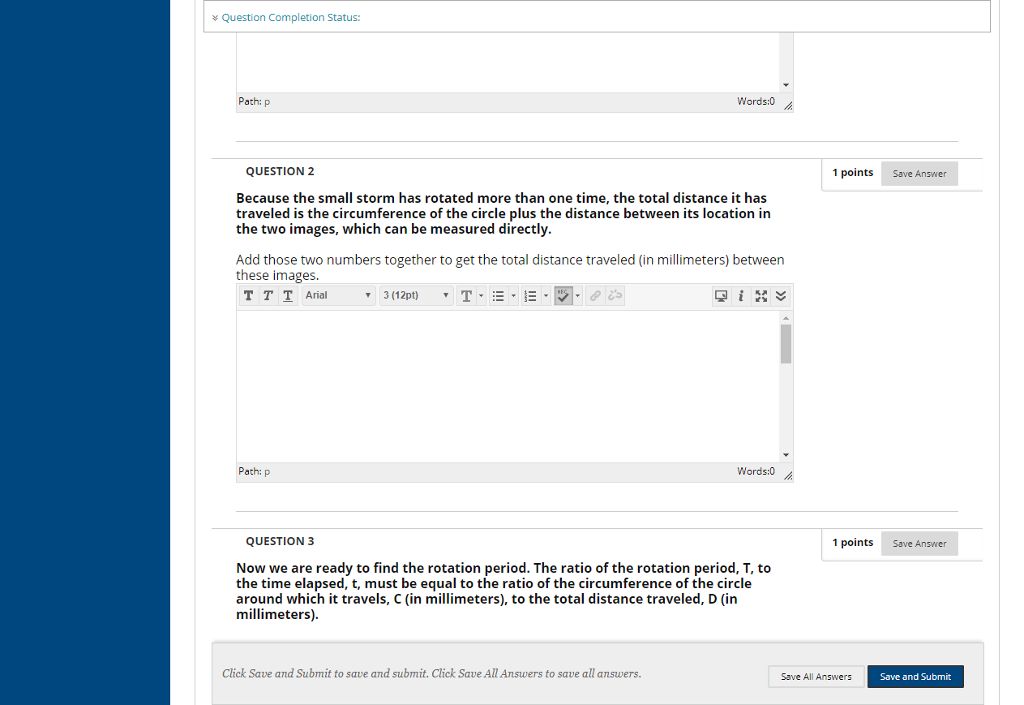 Solved S Question Completion Status Help Tools Blackboard 