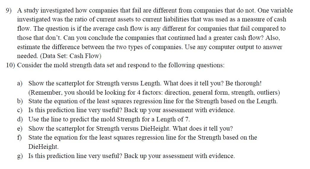 Use JMP for the following problems, and provide | Chegg.com