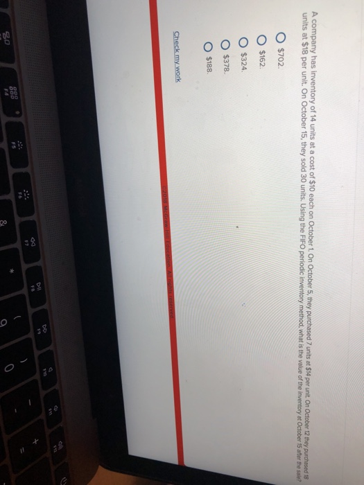 Solved Given the following information, determine the cost | Chegg.com