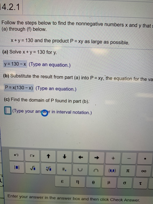 Solved 4.2.1 Follow the steps below to find the nonnegative | Chegg.com