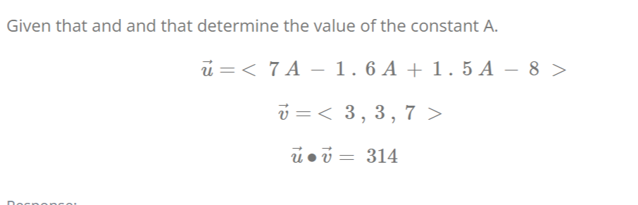 Solved Given that and and that determine the value of the | Chegg.com