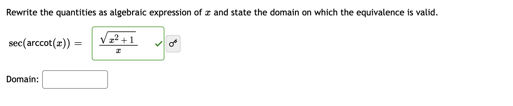Solved Rewrite the quantities as algebraic expression of x | Chegg.com