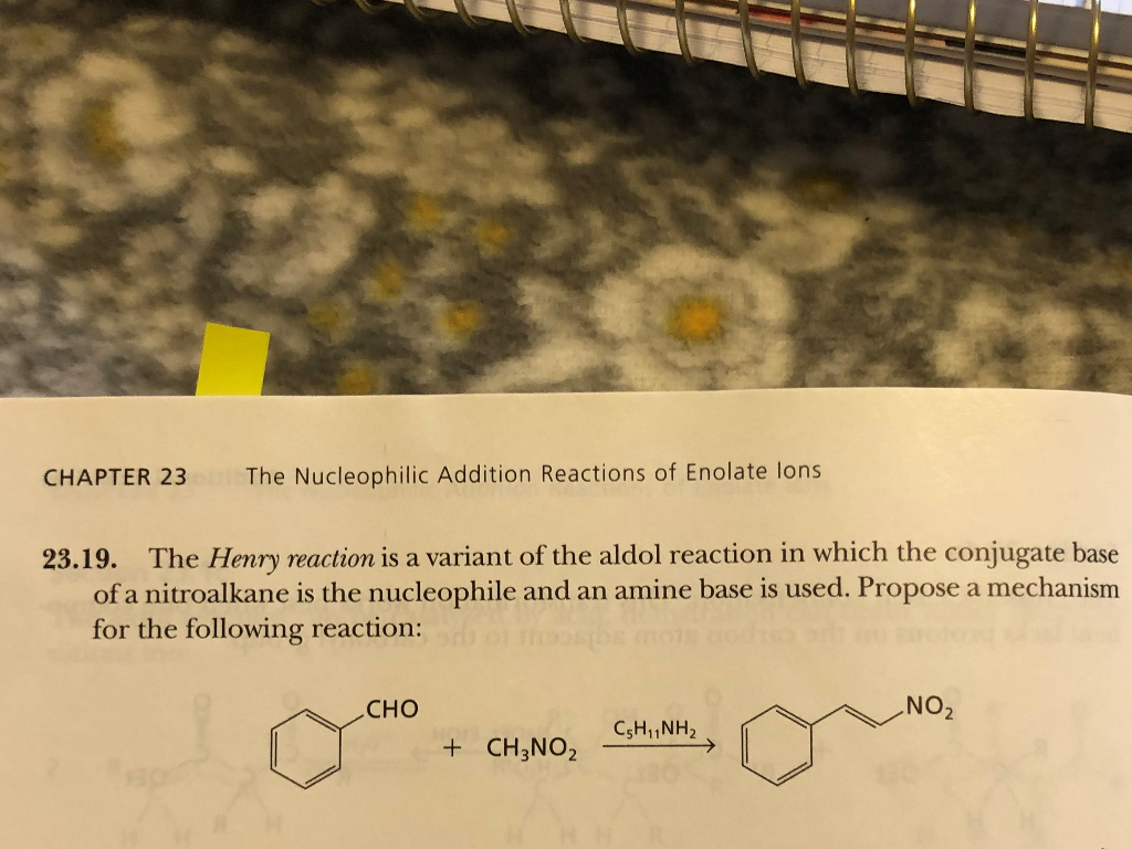 Solved CHAPTER 23 The Nucleophilic Addition Reactions of | Chegg.com