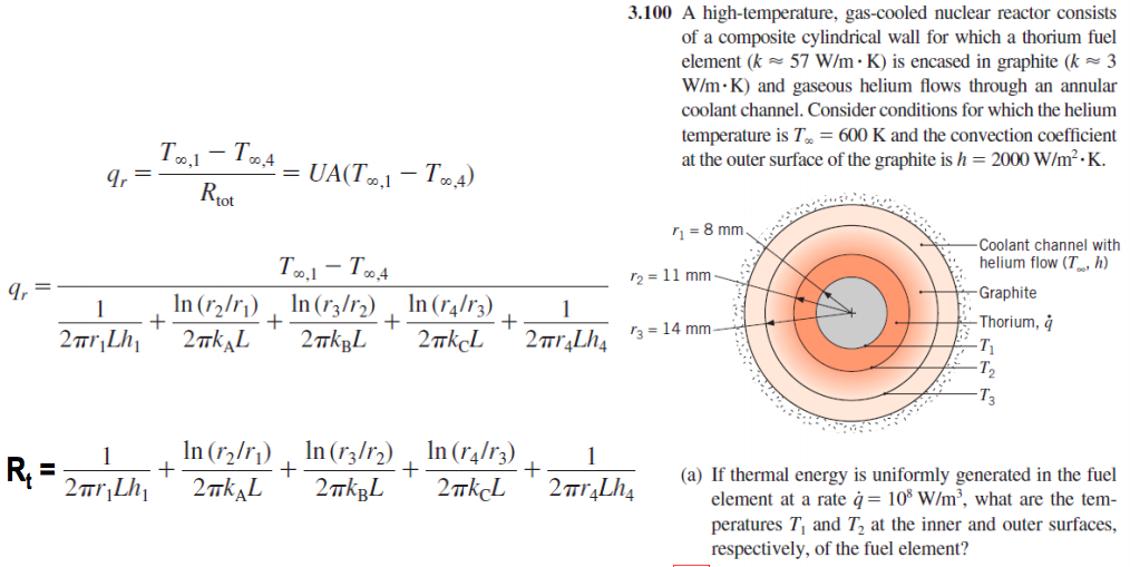Solved 3.100 A high-temperature, gas-cooled nuclear reactor | Chegg.com