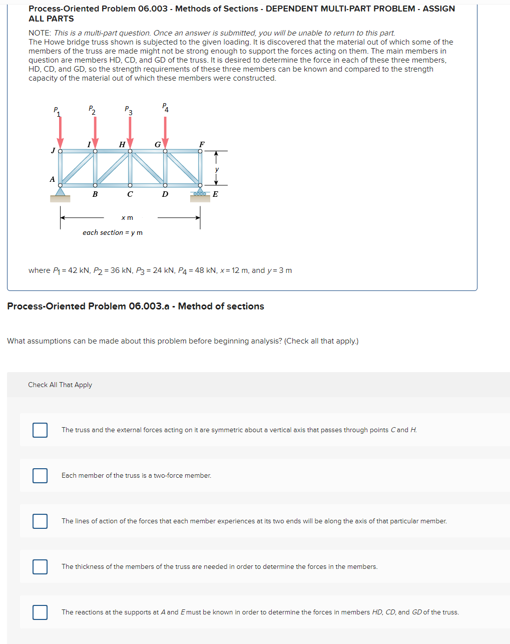 Process Oriented Problem 06003 ﻿methods Of
