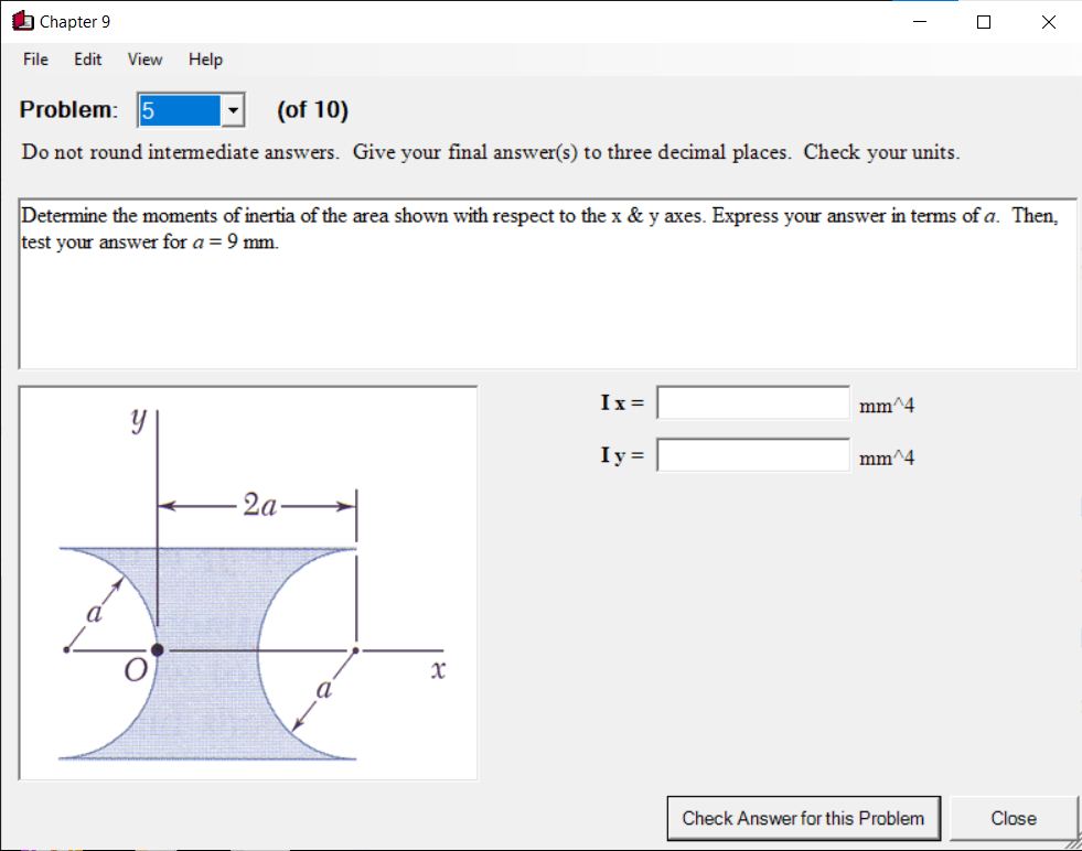Solved Chapter 9 File Edit View Help Problem: 5 (of 10) Do | Chegg.com