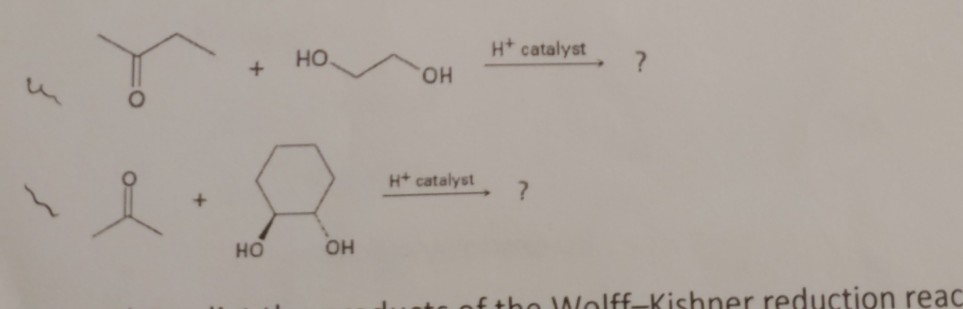 Solved H* catalyst но + OH H+ catalyst + OH но fthe | Chegg.com