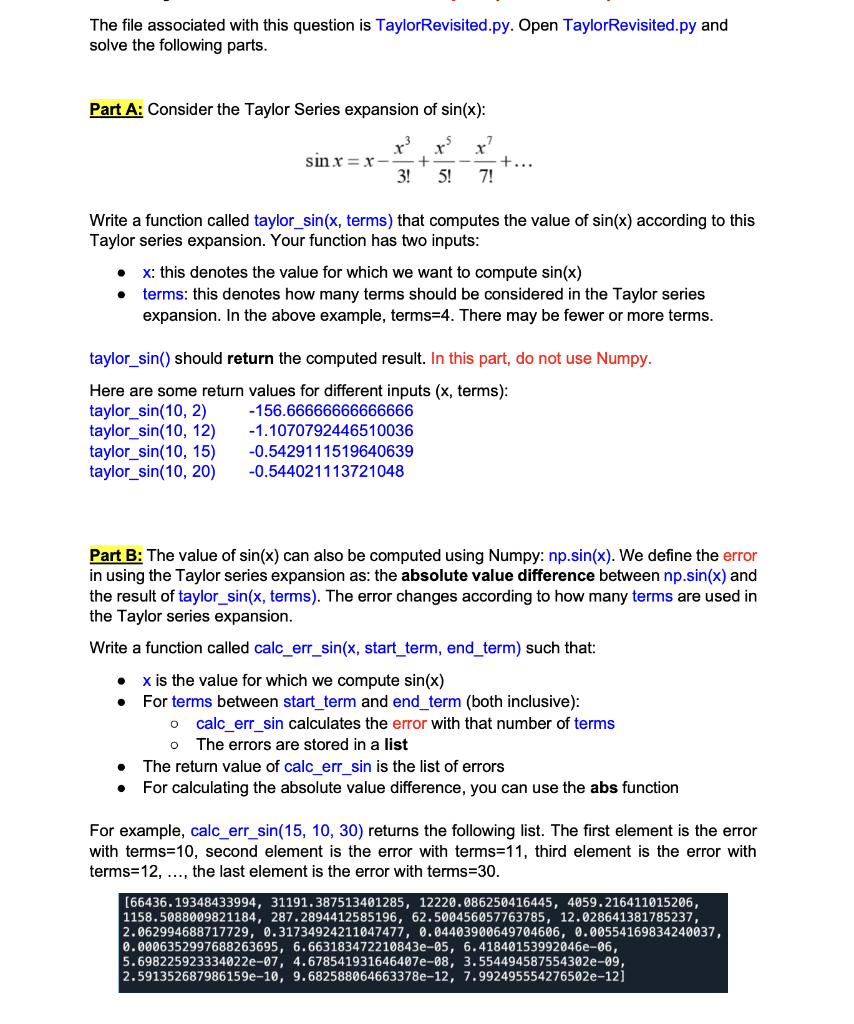 Solved The file associated with this question is | Chegg.com