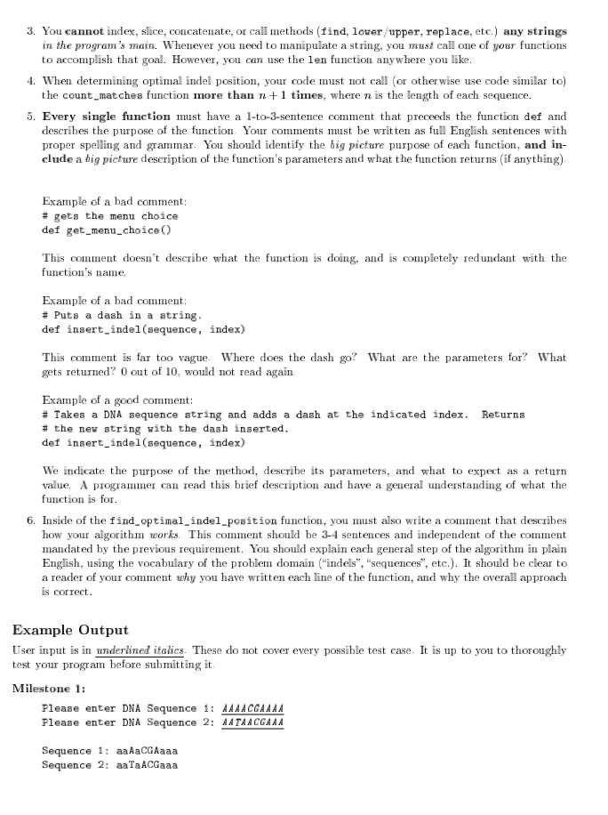 While complex algorithms exist to do sequence | Chegg.com