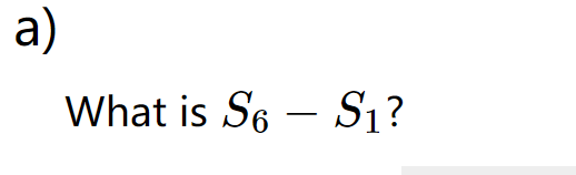 Solved a) What is S6−S1 ?∣P(S1)×P(S6)∣For any integer k, let | Chegg.com